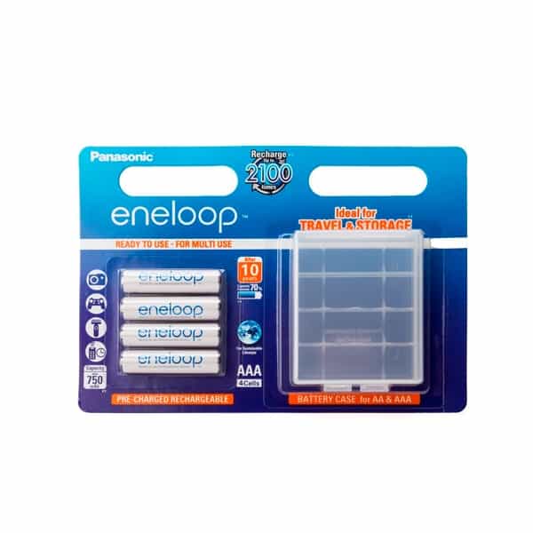 Panasonic Eneloop Aaa 750mah X4 Caja Para Pilas Life Informàtica