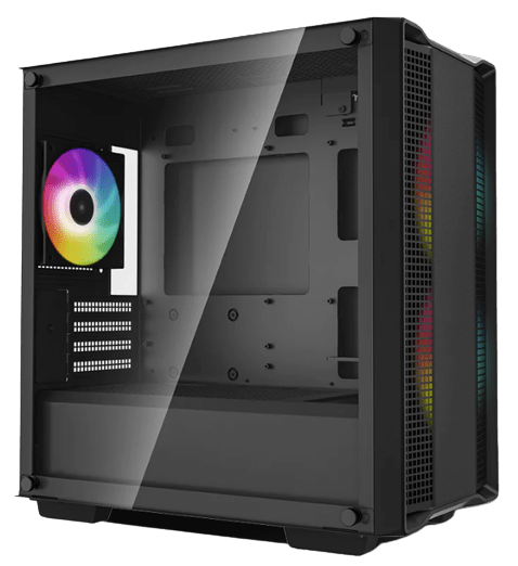 Caja Deepcool CC360 ARGB TG Black MATX | LIFE Informàtica